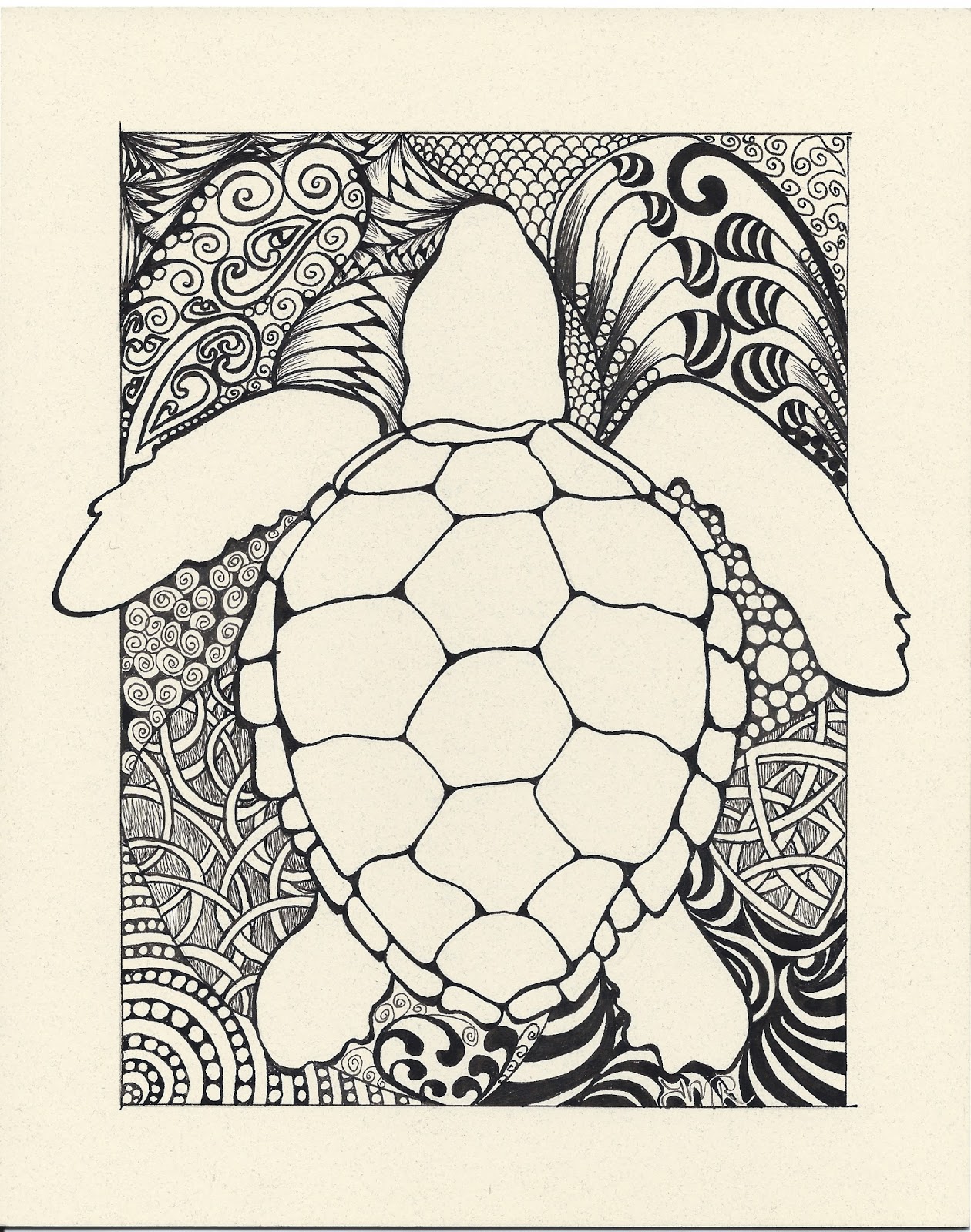 Theresa's Tablet: Zen Turtle