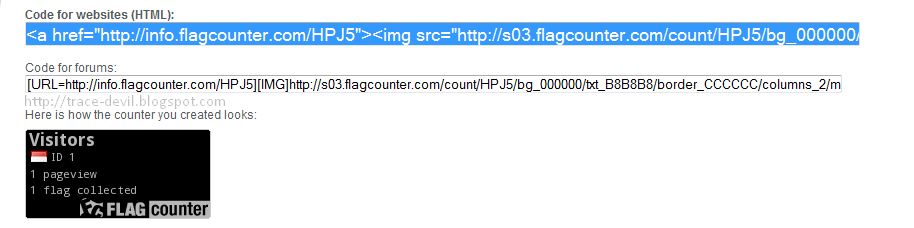 Katakanlah!: Cara Membuat dan Memasang Flag Counter di Blog