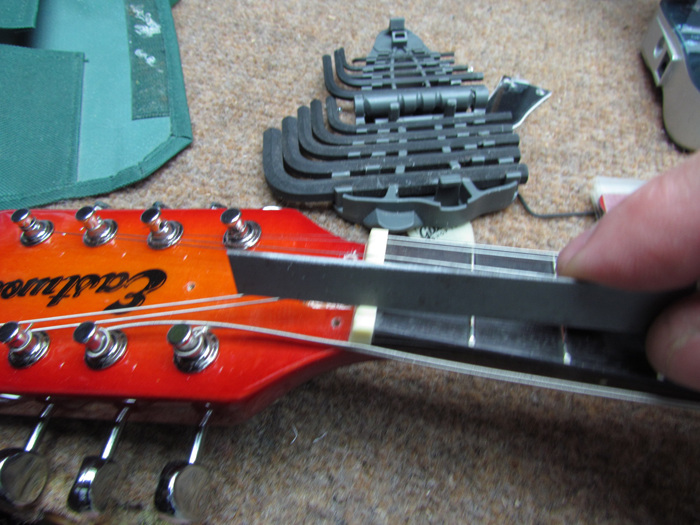 Eastwood 'Ricky' Electric Mandolin Setup Crawls Backward (When Alarmed)