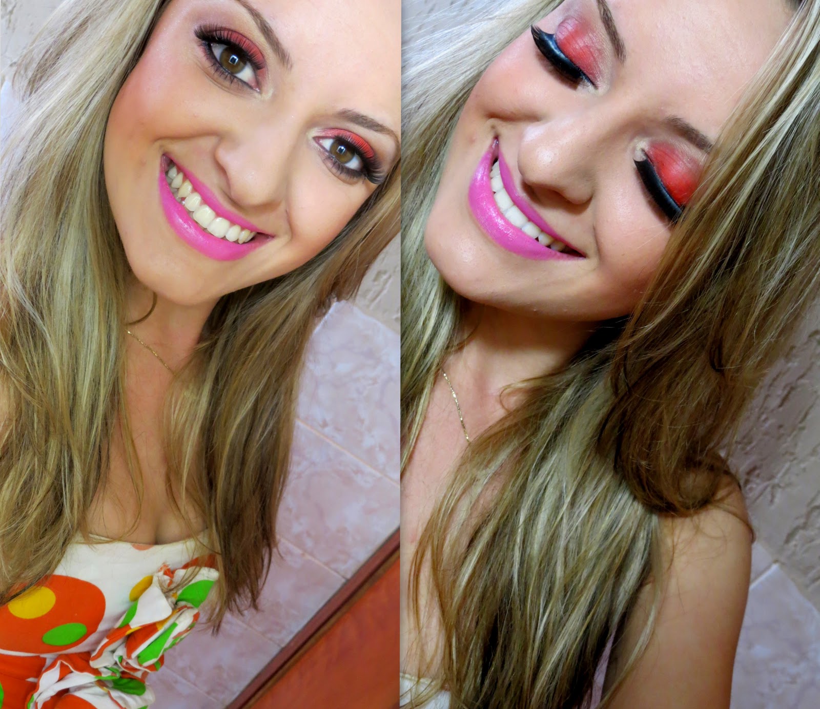 Cacau Silva: Tutorial de maquiagem: Laranja para carnaval e micaretas