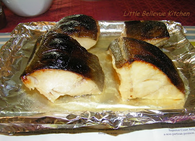 Little Bellevue Kitchen: Black Cod Misozuke (Black cod in miso marinade)