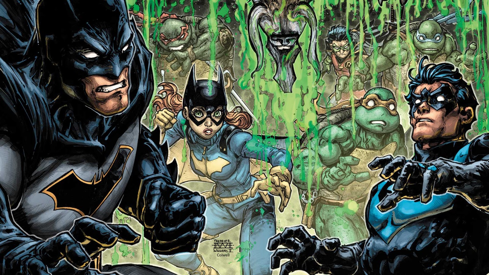 Weird Science DC Comics: PREVIEW: Batman/Teenage Mutant Ninja Turtles II #5