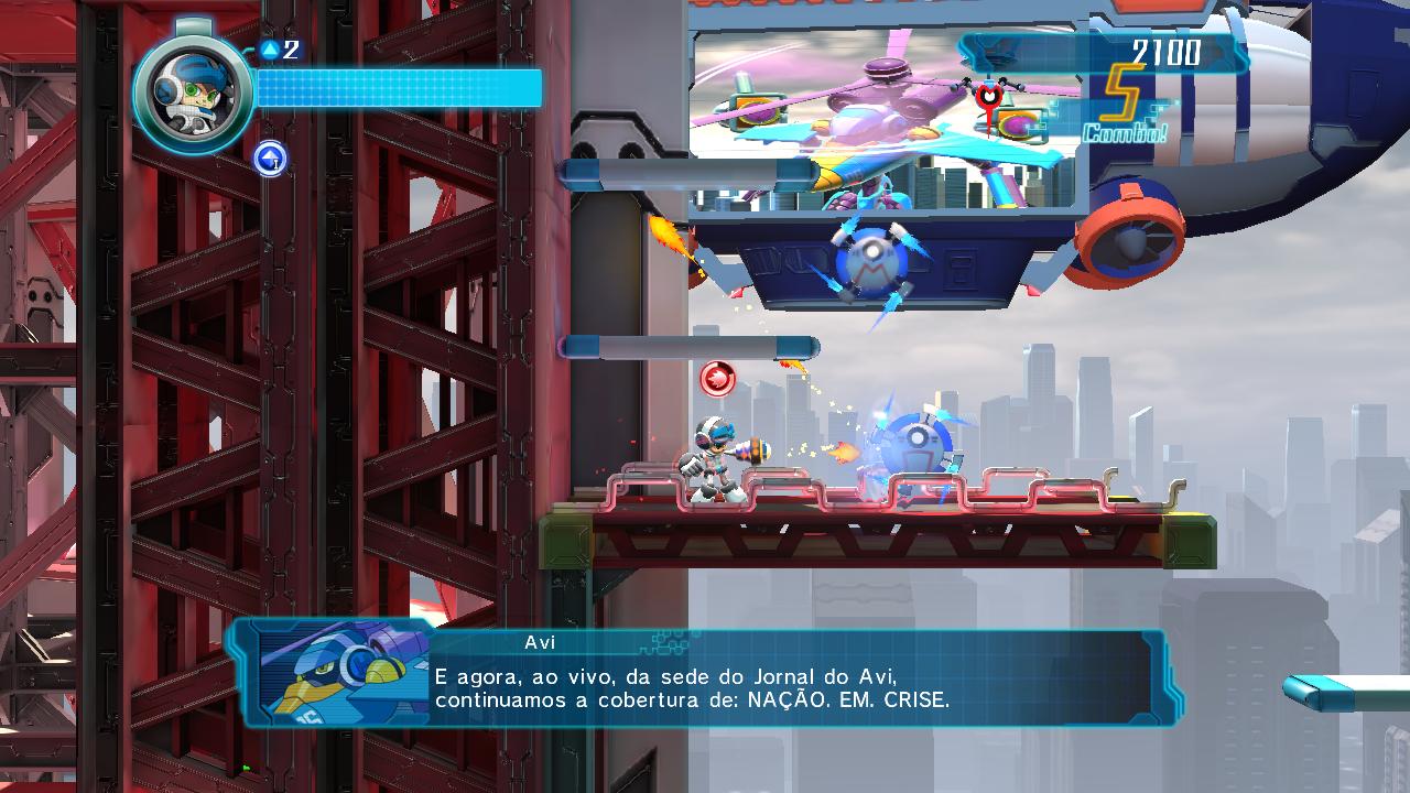 AnáliseMorte: Mighty No. 9 - Tudo que eu conseguir falar sobre MN9.