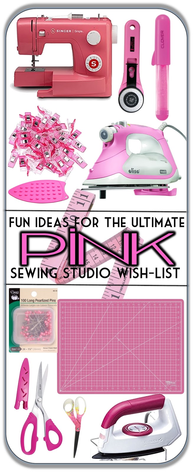 Sew at Home Mummy: Fun Ideas for the Ultimate Pink-themed Sewing Studio ...