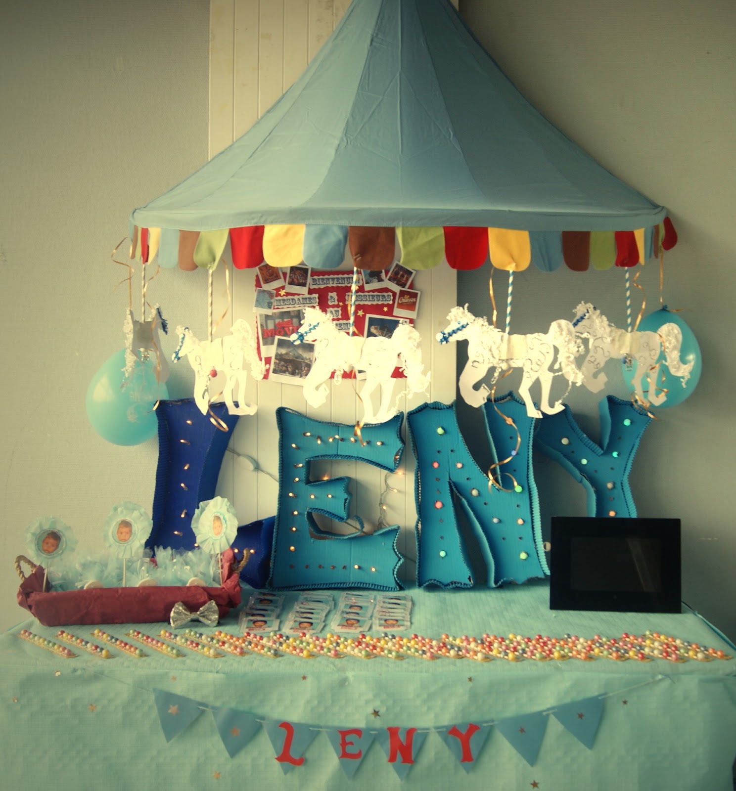 baptême fête foraine