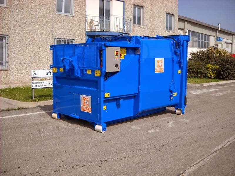 Compattiamo: Come è fatto un compattatore per rifiuti?