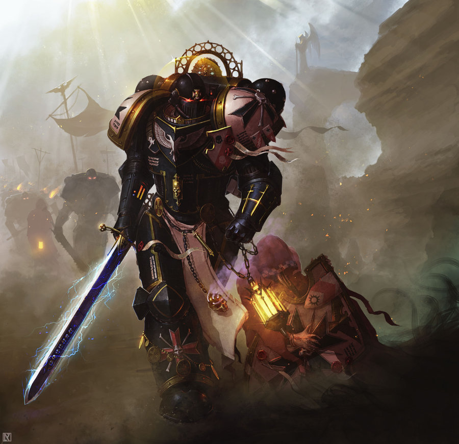 WARHAMMER FREAK FACTORY - ILUSTRACIONES DE MARINES ESPACIALES - DIBUJOS ...