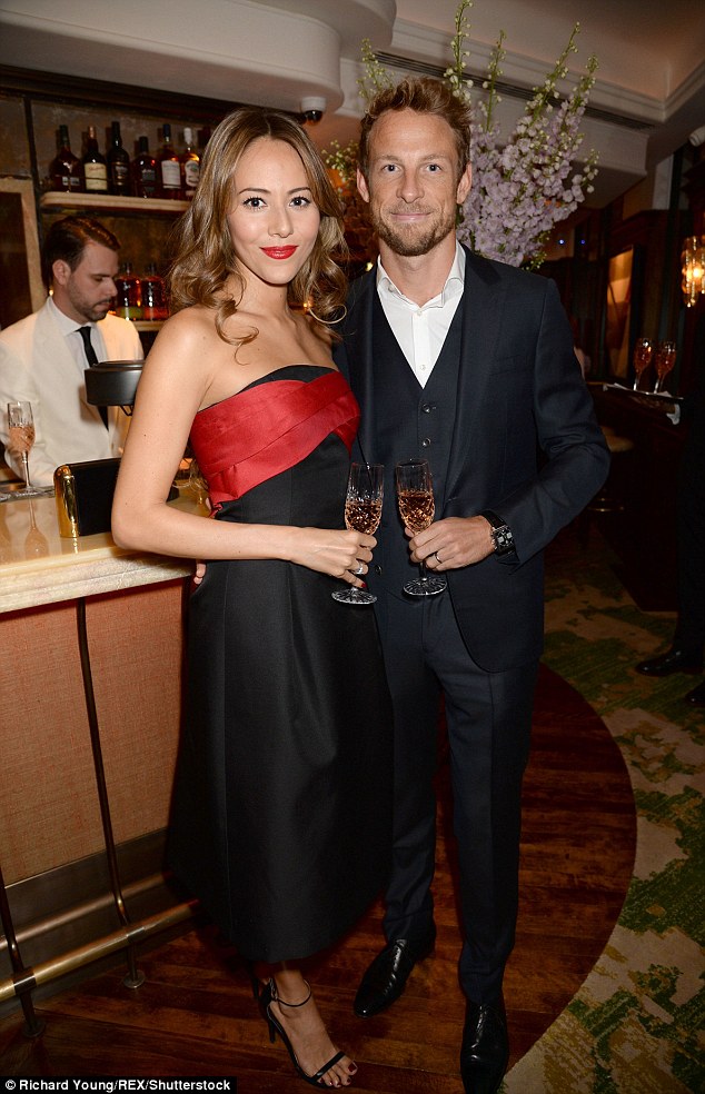 F1 Jenson Button and wife Jessica Michibata split after only 1 year of ...