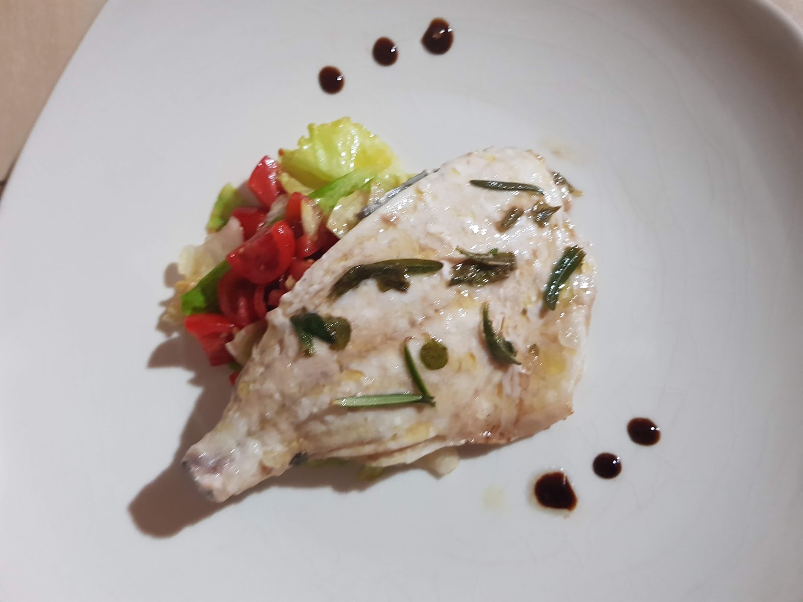 Cucinerai : Filetto di Orata con vinaigrette all'aceto balsamico ed ...