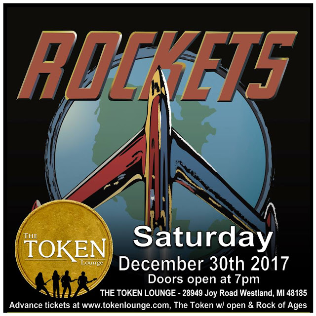 DETROIT ROCK N ROLL MAGAZINE: THE ROCKETS DEC 30 AT THE TOKEN LOUNGE!