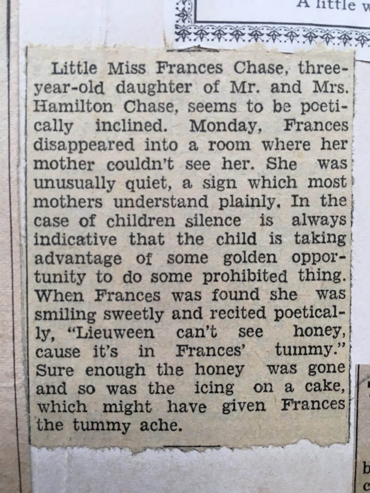 Chase Family Letters, 1861-1950: 2018