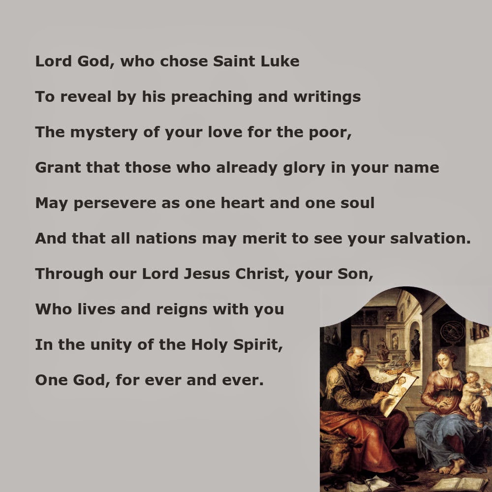 Daily Homilies: Feast of Saint Luke, Evangelist