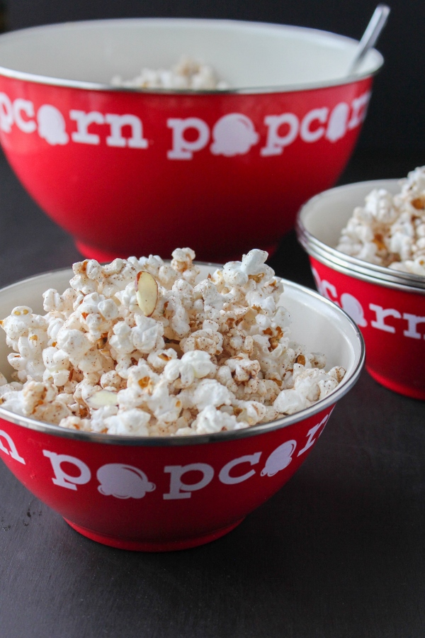 Cinnamon Almond Popcorn