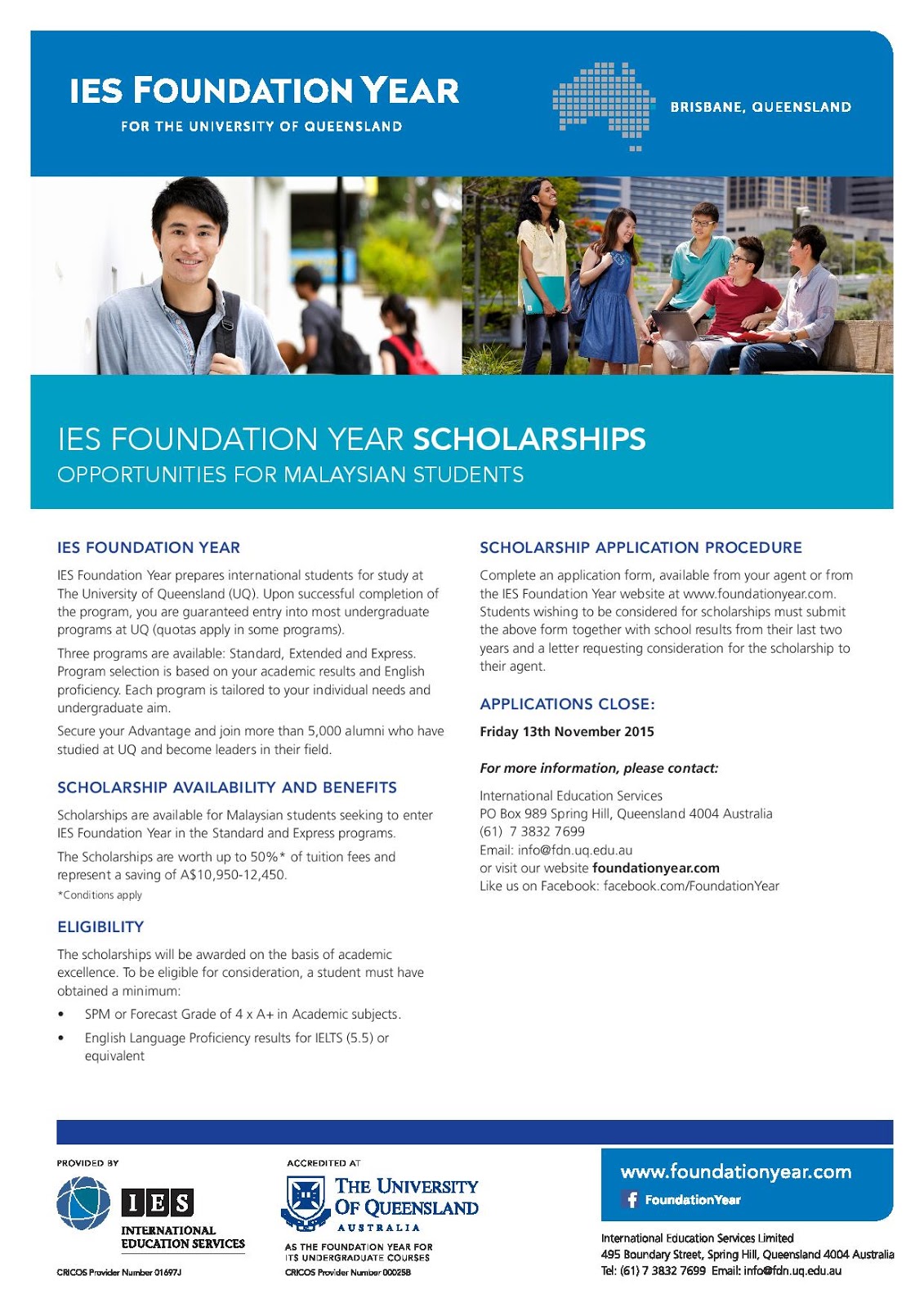 University Of Queensland Foundation Scholarships PACITAN VISIT university-of-queensland-foundation-scholarships-pacitan-visit