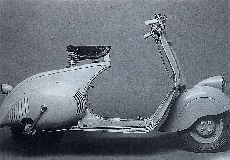 El primer modelo de Vespa
