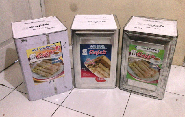 Produk Kemasan Kaleng yang menjamin kualitas produk | Roti Semprong