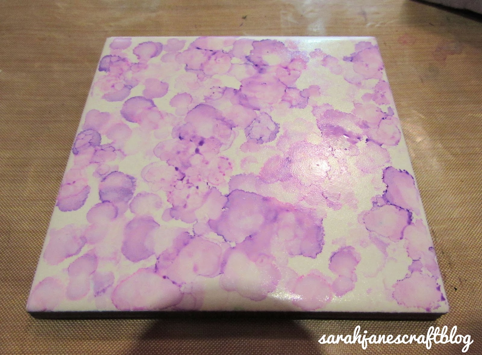 Rubbing Alcohol as Blending Solution with Alcohol Ink