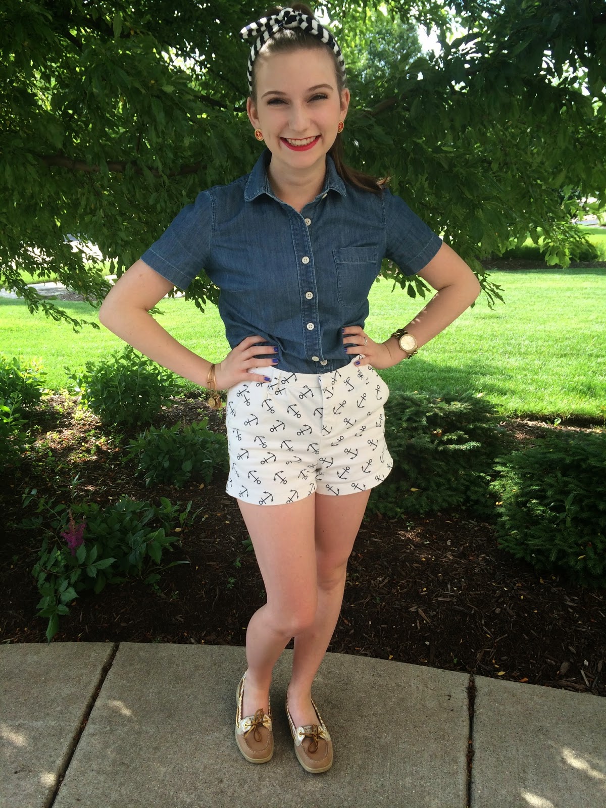 Sew Cute: OOTD: Vintage Nautical