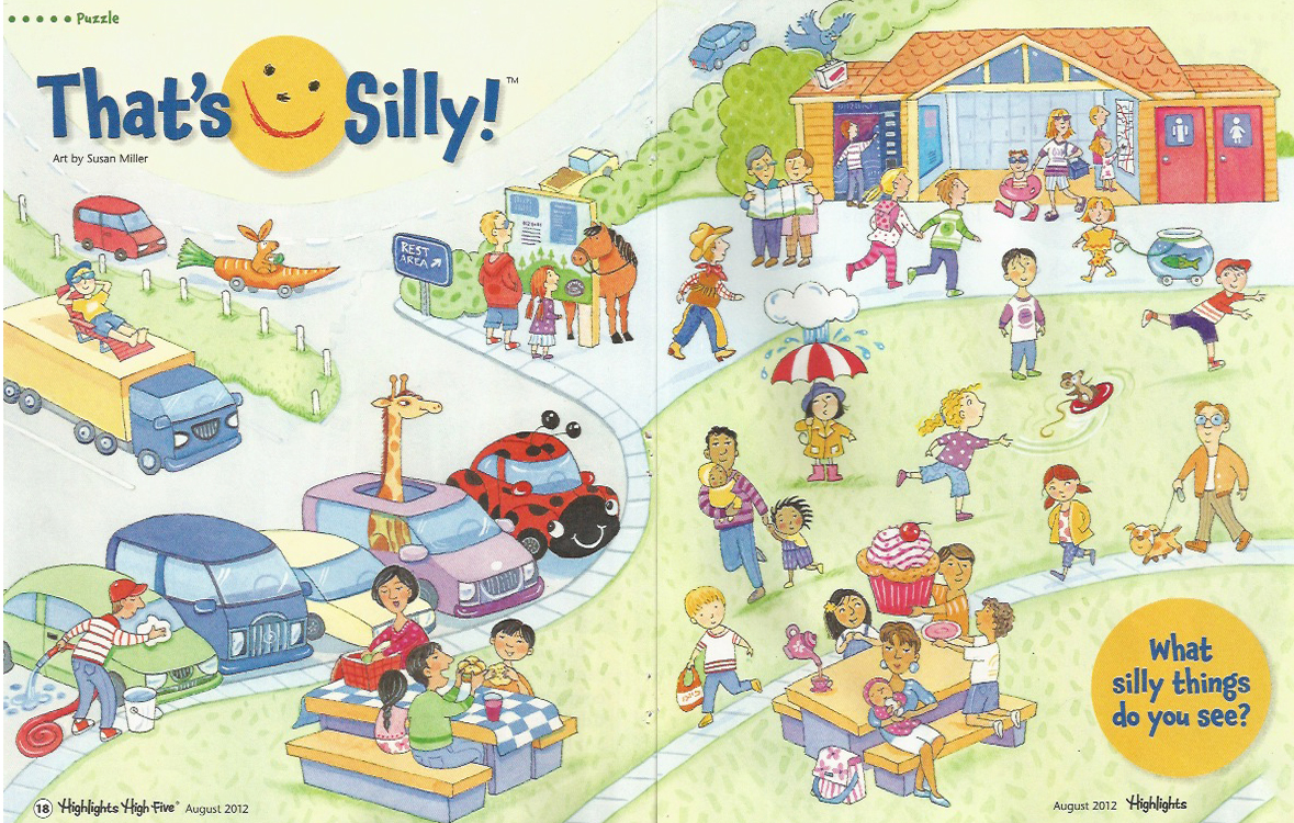 Behind The Pencil...: High Five August Issue