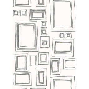 FOCAL POINT STYLING: A different type of gallery wall: Frames Wallpaper