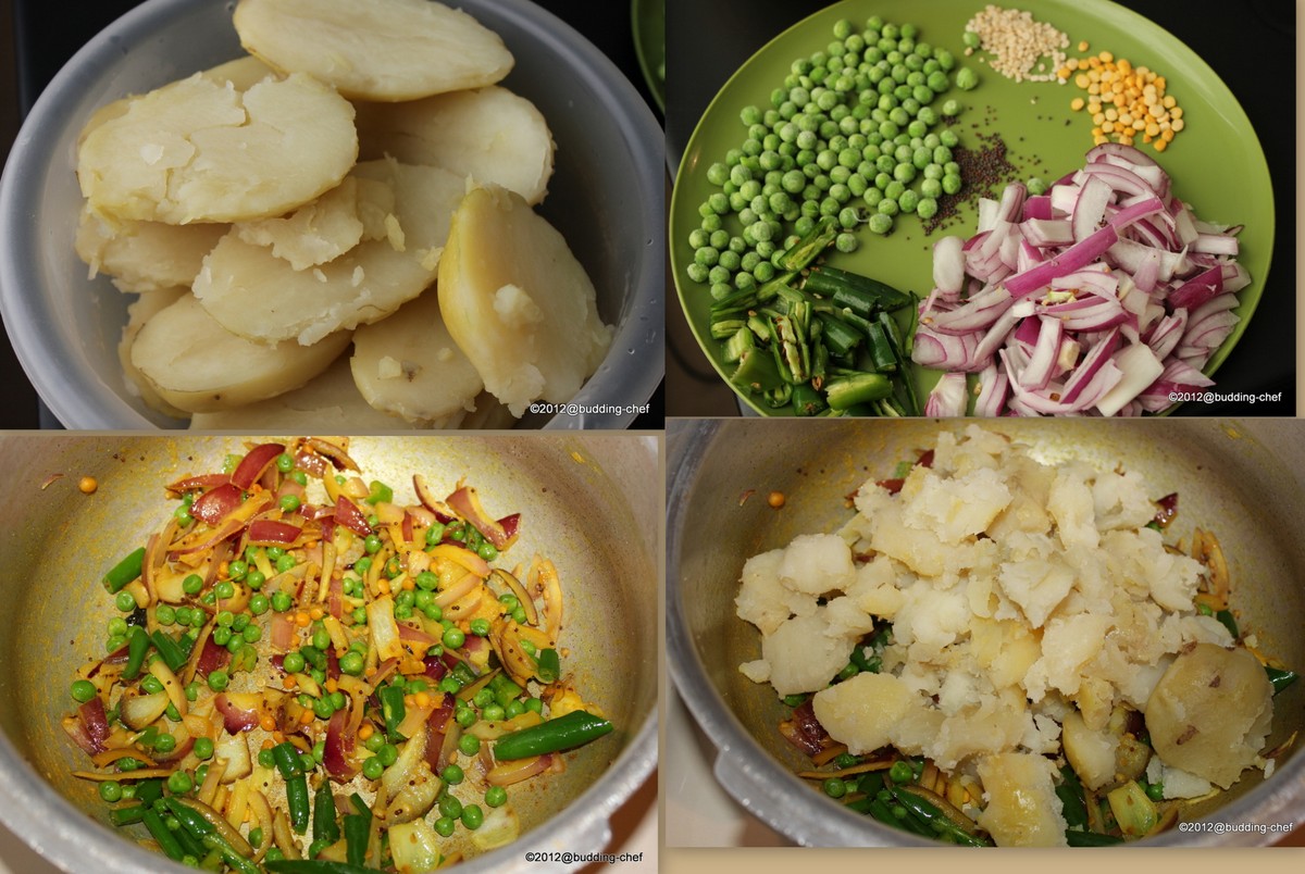 BUDDING CHEF: ALOOGADDE/POTATO PALYA