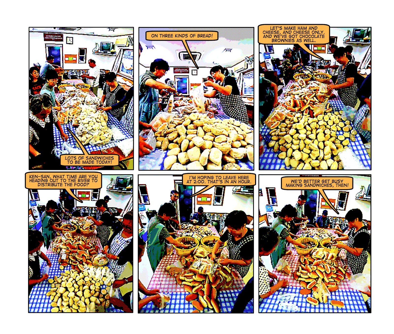 Comic Aid: Food distribution comic developed for Second Harvest Japan