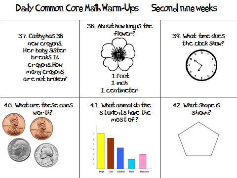 Second Grade Perks: Daily Warm-Ups and Teacher's Notebook