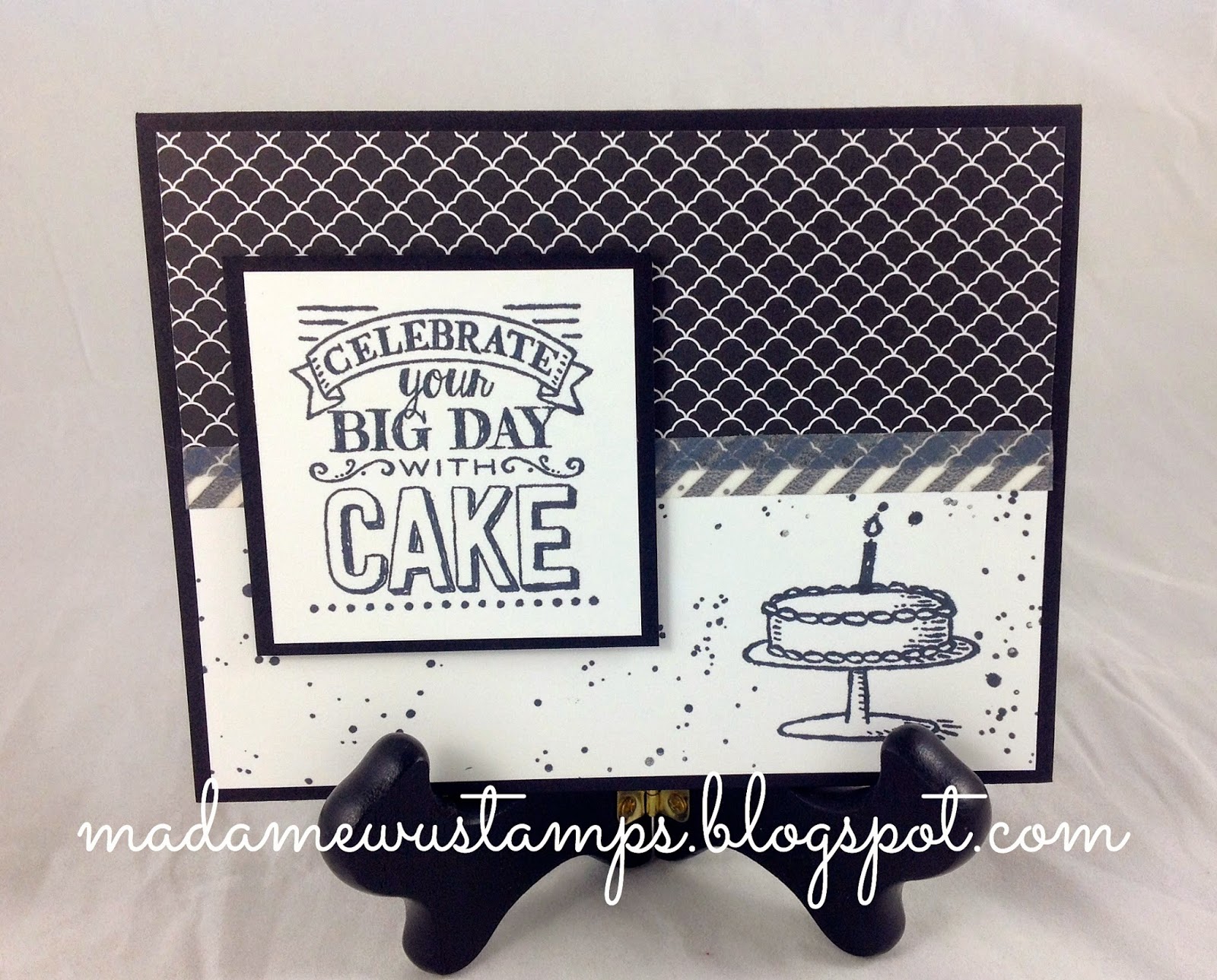 In Stamp Therapy: Black & White Cards