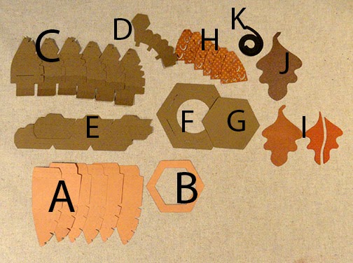 Needles 'n' Knowledge: Acorn 3d Box Assembly Guide