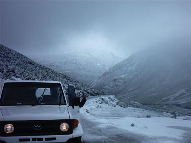 Espectacular nevada en Mérida ~ Paseando Mérida