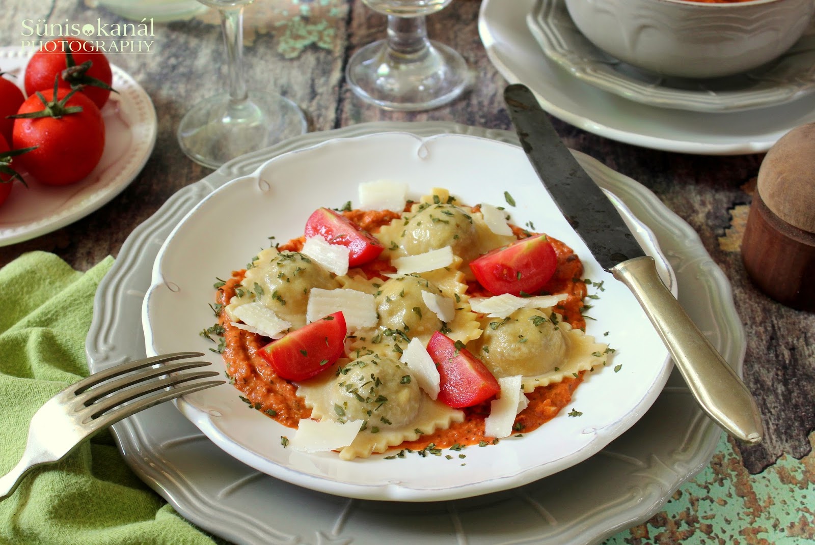 Sünis kanál: Húsos ravioli paradicsommártással