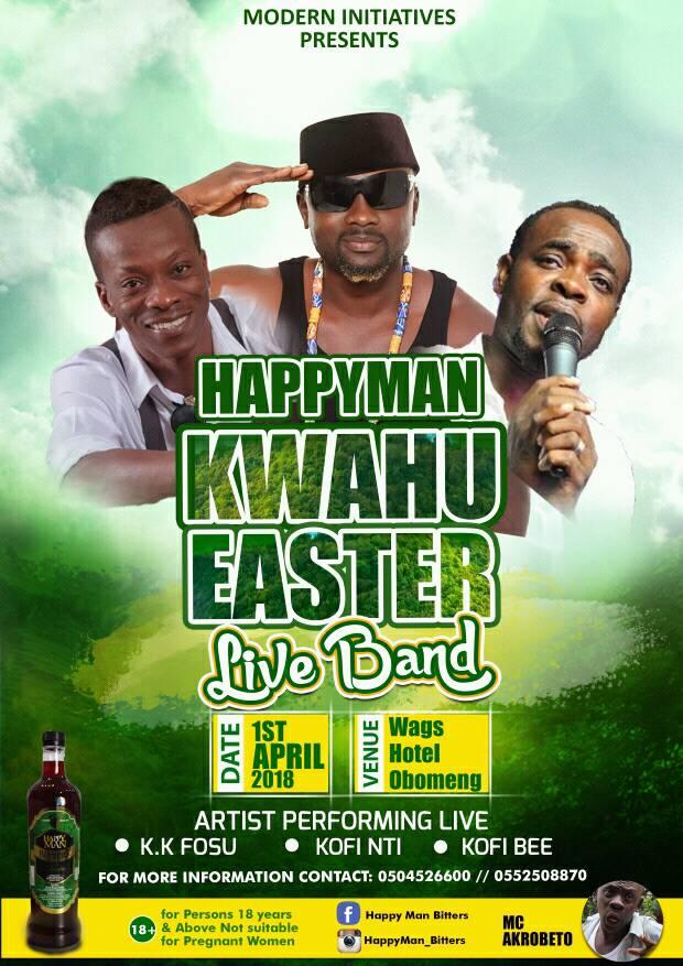 Happy Man Bitters to revolutionize Kwahu Easter experience