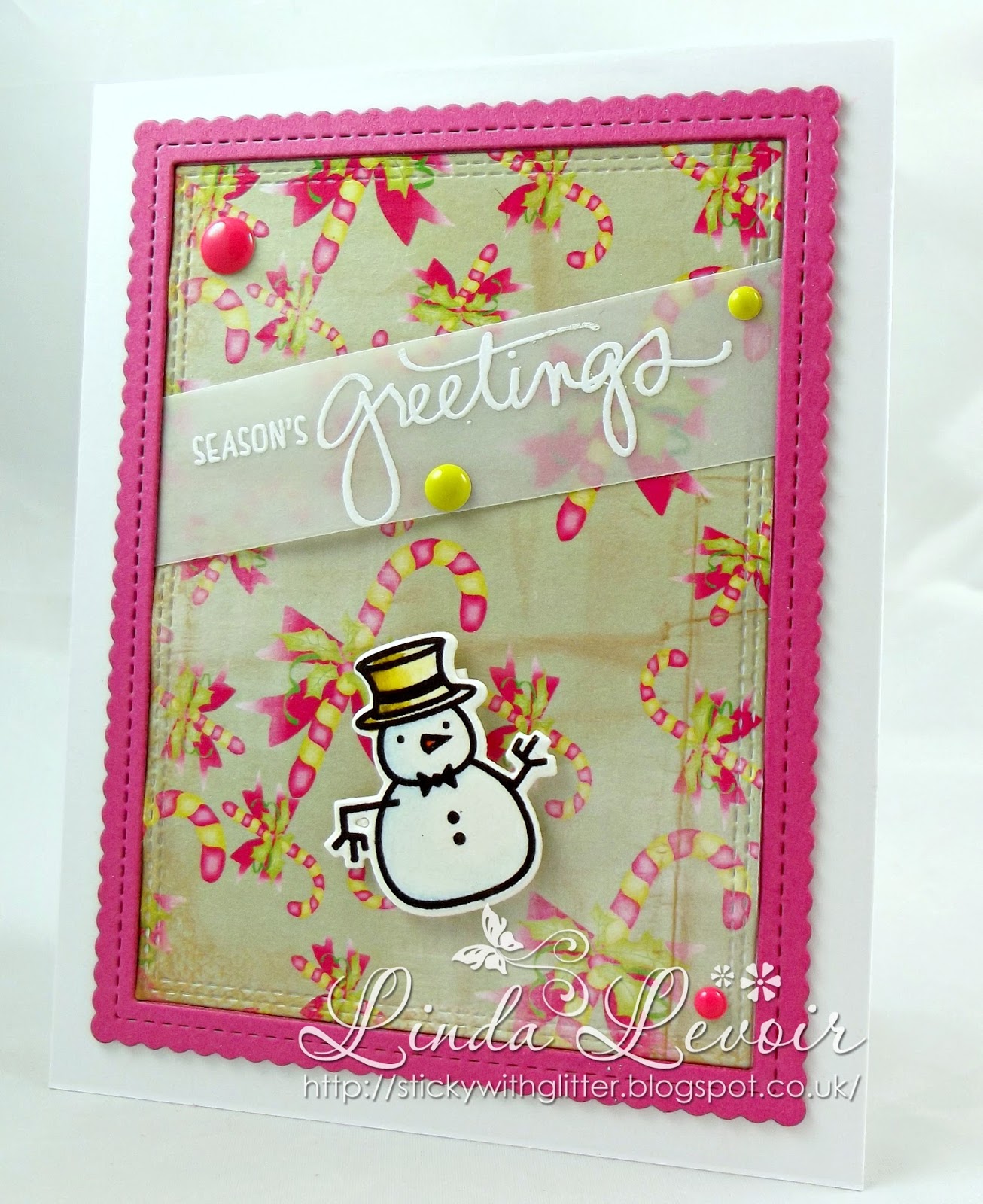 SWG Design by Linda Levoir: Simple Snowman Cards