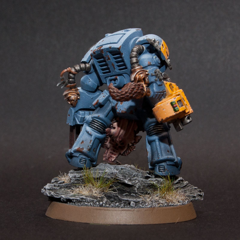 The Brush Brothers: Space Wolves Wolf Guard Terminator step by step ...