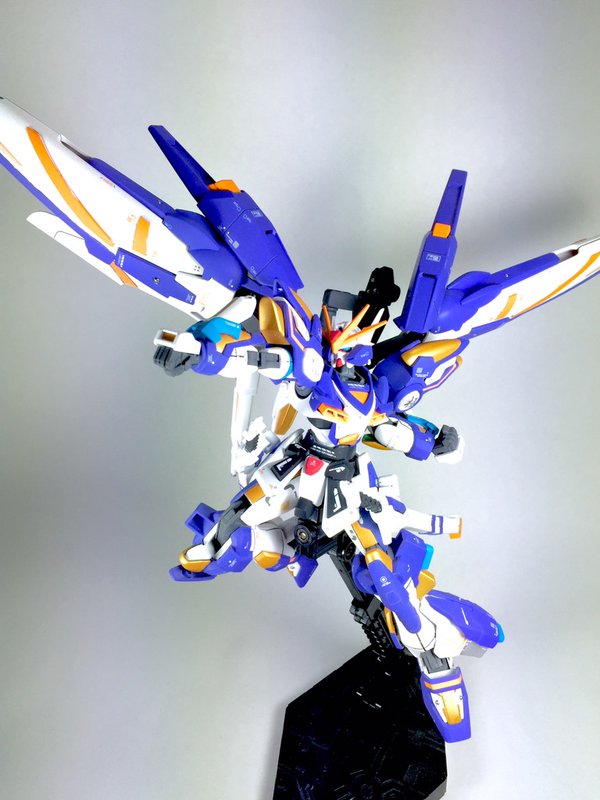 Custom Build: HGBF 1/144 Master Burning Gundam