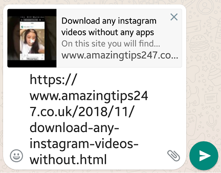 Whatsapp hyperlink html » Amazing Tips247