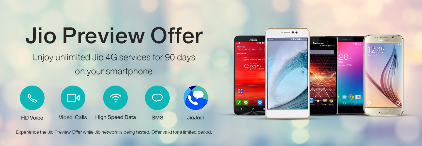 ScientiTECH: COMPLETE LIST OF SMARTPHONES ELIGIBLE FOR JIO 4G PREVIEW OFFER