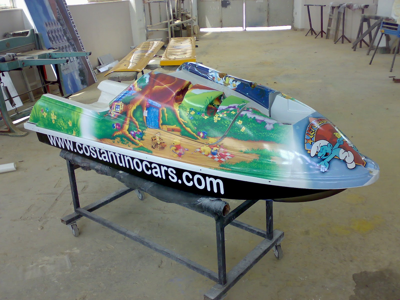 Μανθος διαφημιστικες εφαρμογές: αυτοκολλητα σκαφων