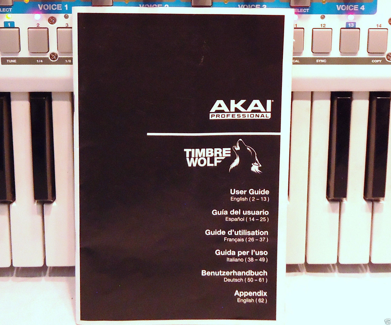 MATRIXSYNTH: Akai Timbre Wolf Analog Synthesizer with Original Box