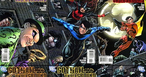SINGAPORE COMICS & COLLECTIBLES: BATMAN: GOTHAM UNDERGROUND #1-9 (2007 ...