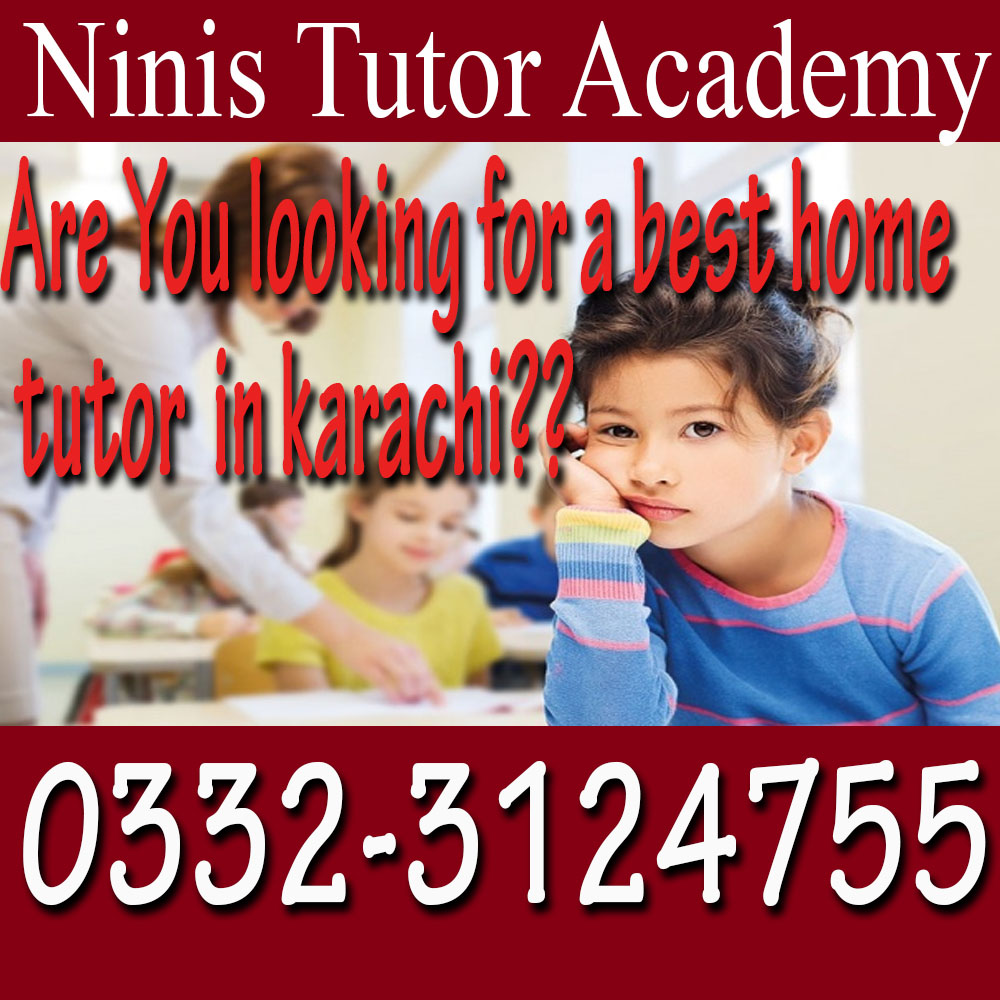 Ninis Tutor And Teaching Academy 0332-3124755