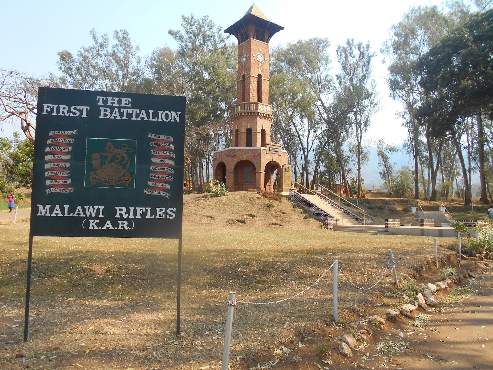 Malawi: De ‘clocktower’.