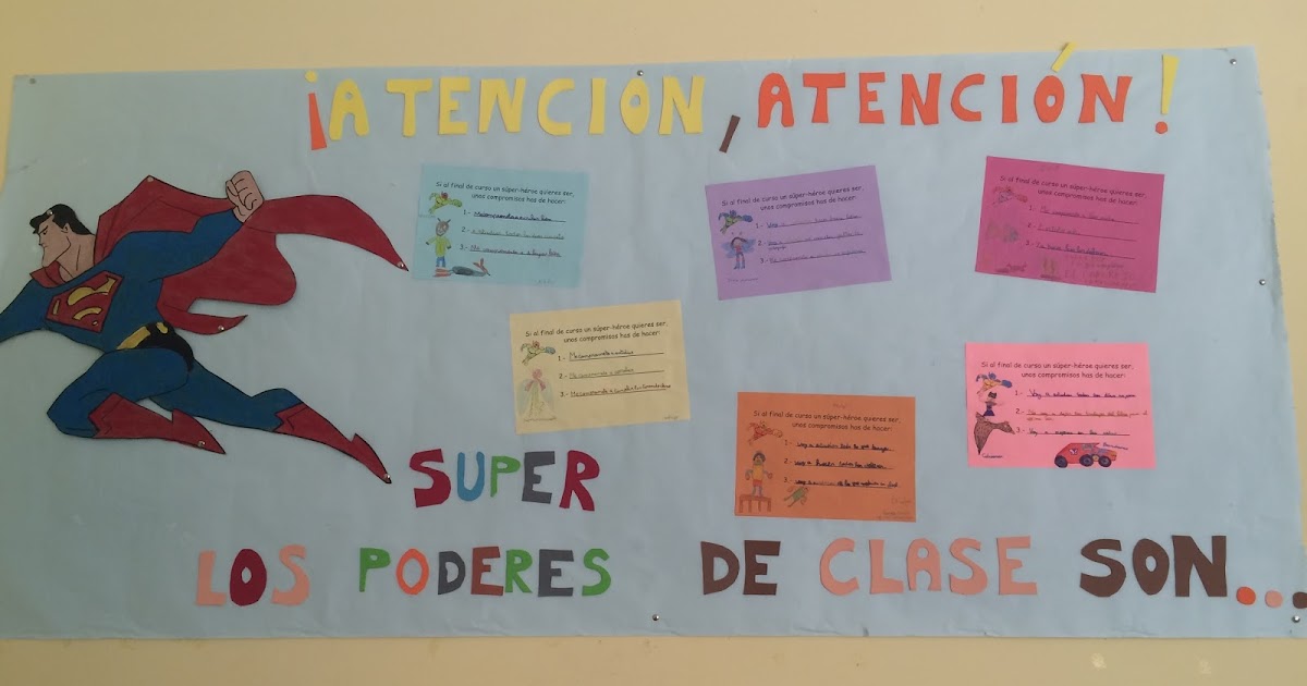 Nuestra clase a un CLIC: Los super poderes.