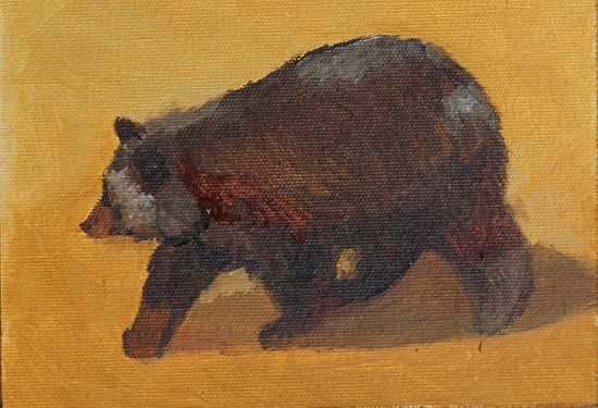 Susan Fowler Fine Art: Original Wildlife, Black Bear Painting"Black ...