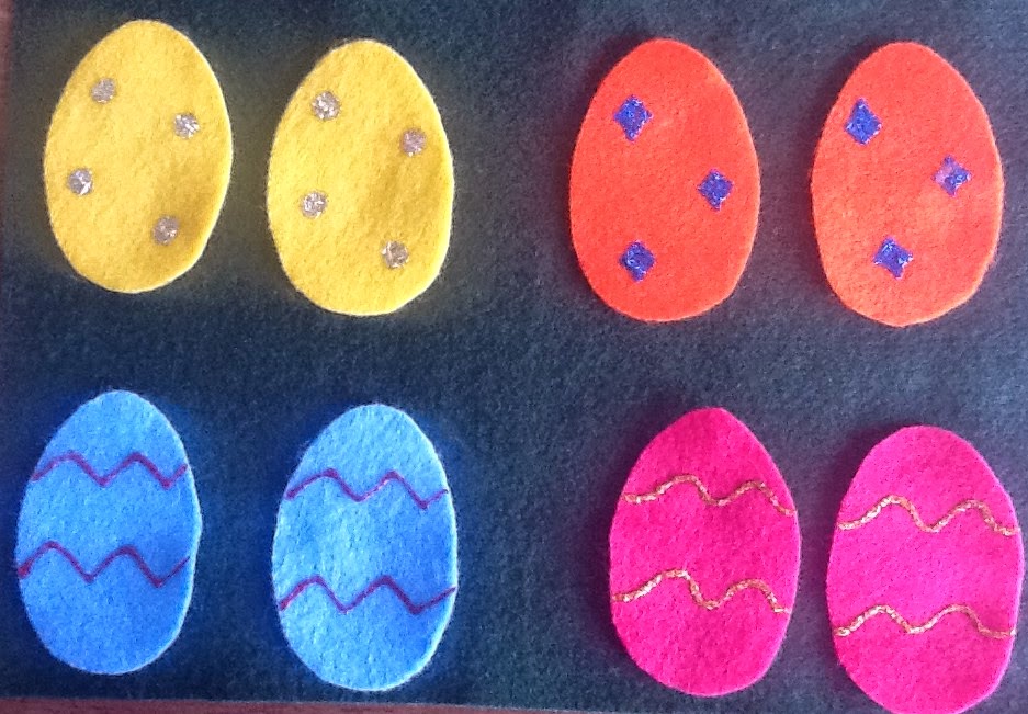 Ideas For Early Childhood: 10 Preschool Activities for Matching Easter Eggs
