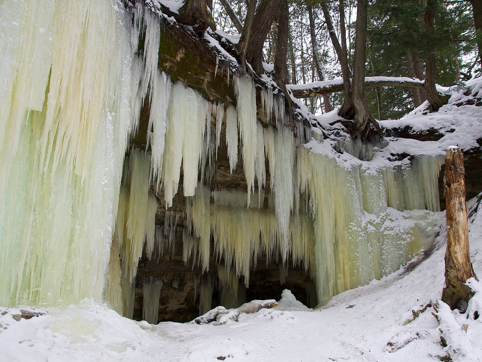 Macro Michigan: Eben Ice Caves