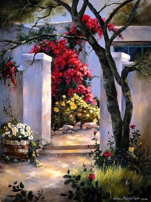 As Cores Da Arte: Sharon Maia Wilson