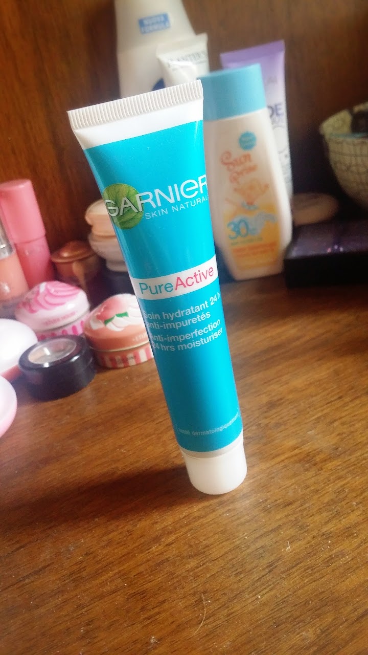 [GARNIER] Pure Active Anti-Imperfection daily moisturiser | Chocowip