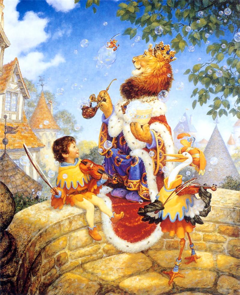 Коллекция картинок: Scott Gustafson. Иллюстрации к сказкам, часть 2