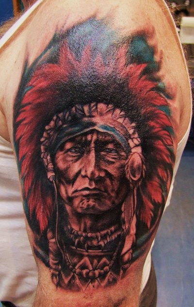 GRIFFE TATTOO: índios para tatuagens ideias